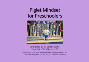 Piglet Mindset® Educational ProgramInfo, Lesson Plans, and Materials ...